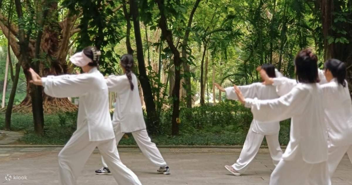 공원에서 태극권 후 현지 아침 식사를 하고 중국 전통 건강 문화를 경험해보세요 Eatwith 클룩 Klook 한국